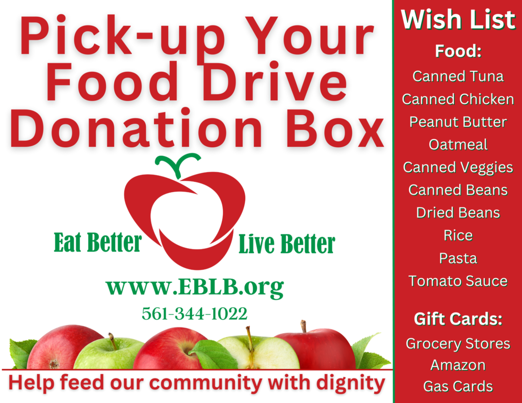 Host a Food Drive - Eat Better Live Better